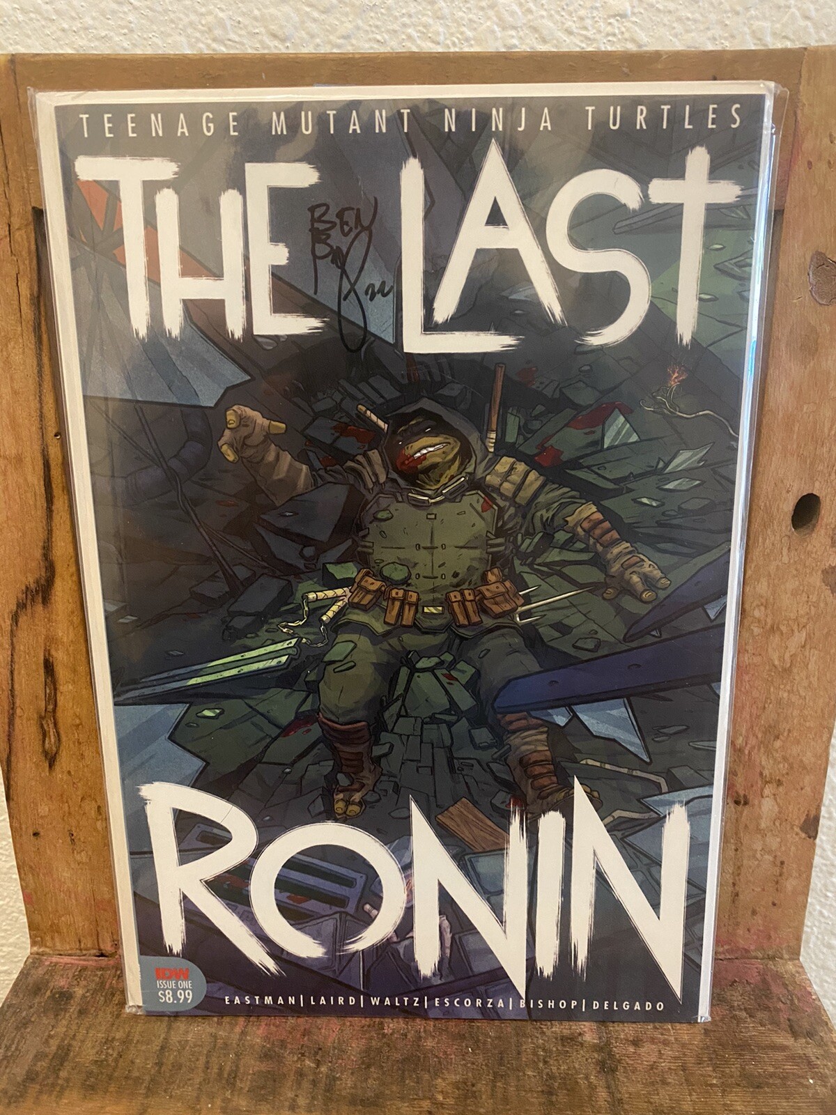 Tmnt Last Ronin #1 5th Print Signed Ben Bishop | eBay