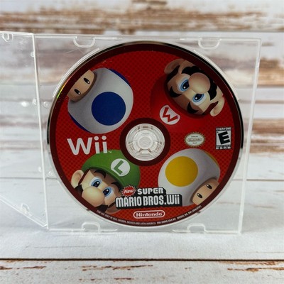 New Super Mario Bros. Wii Game Disc Only for Nintendo Wii 2009 | eBay