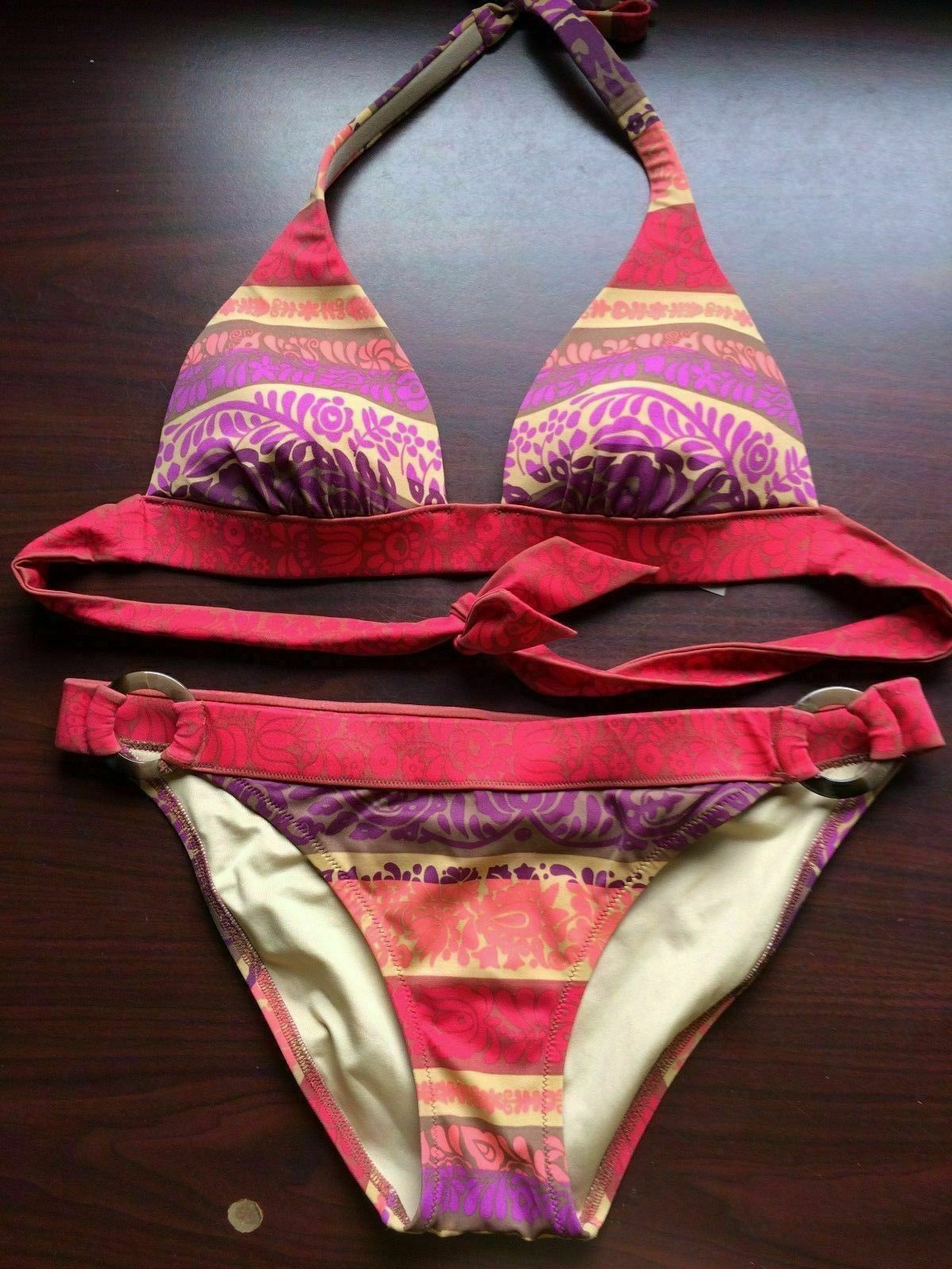 Victorias Secret Swim Suit Bikini Set Bottom Top Hal… Gem