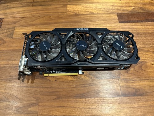 GIGABYTE GEFORCE WINDFORCE GTX 760 OC 2GB GV-N760OC-2GD 2.0 PCI-E ...