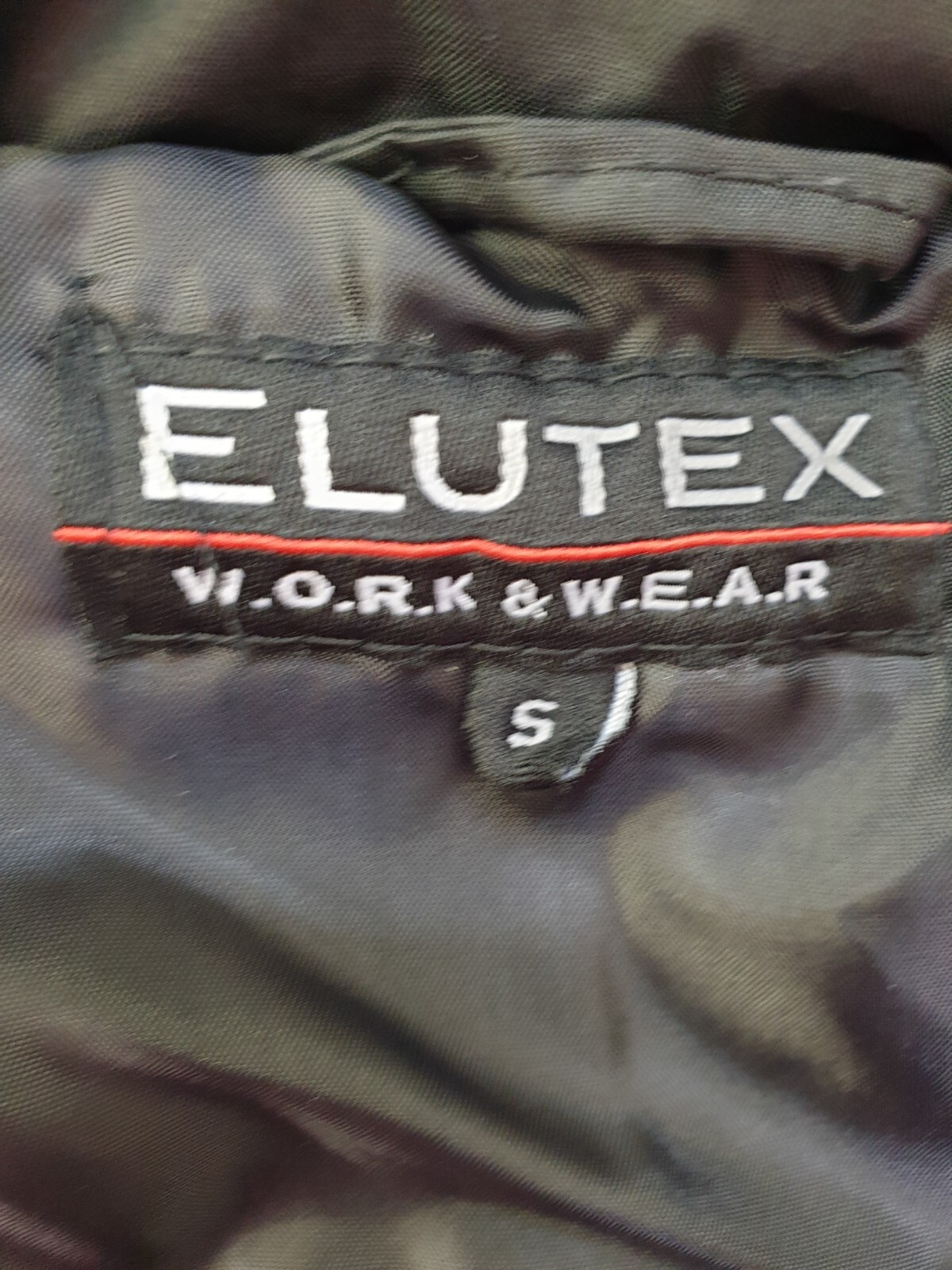 H33) ELUTEX Work Wear Herren Jacke Gr. S Warme Arbeitsjacke Winterjacke ...