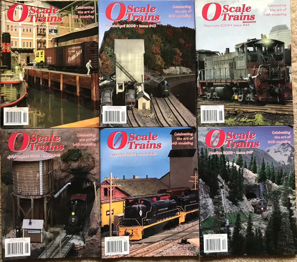 O scale trains magazine in year sets 2003-2023. Most are complete | eBay