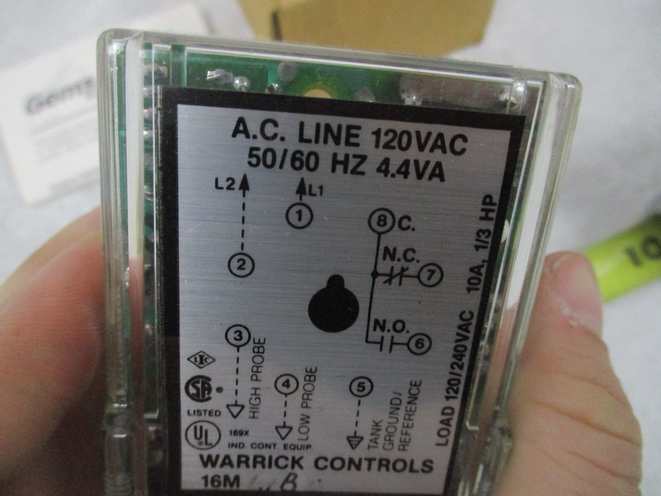 WARRICK CONTROLS/ GEMS SENSOR INC 16ML1B0 GENERAL PURPOSE MODULE ...