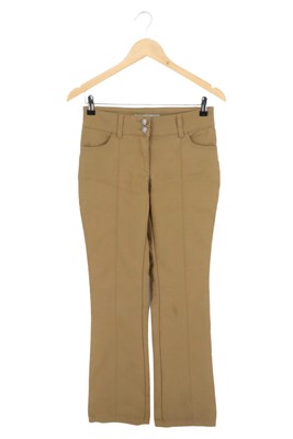 ASHLEY BROOKE Pantaloni di Stoffa Donna Marrone Elegante (IT 38, EU 34 ...