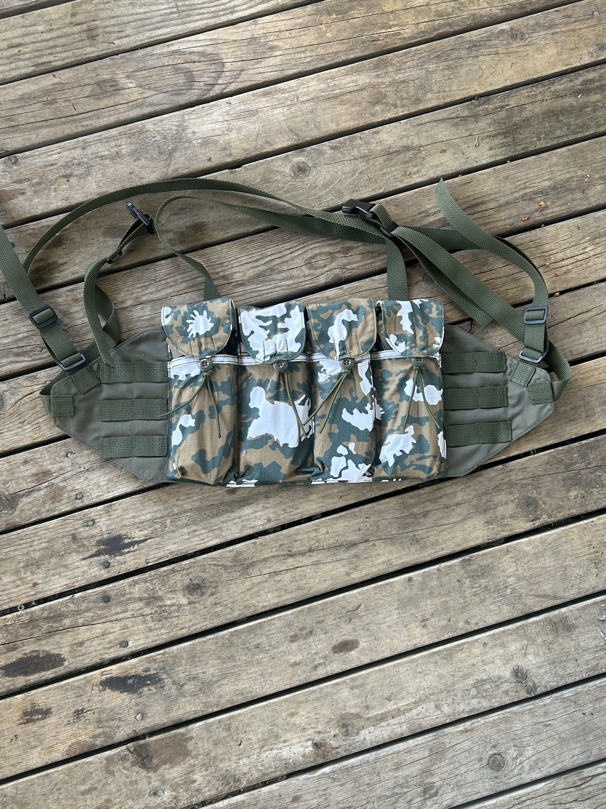 Red Dawn / Ranger Green Chicom Style Chestrig Recce Rig Retro Camo | eBay