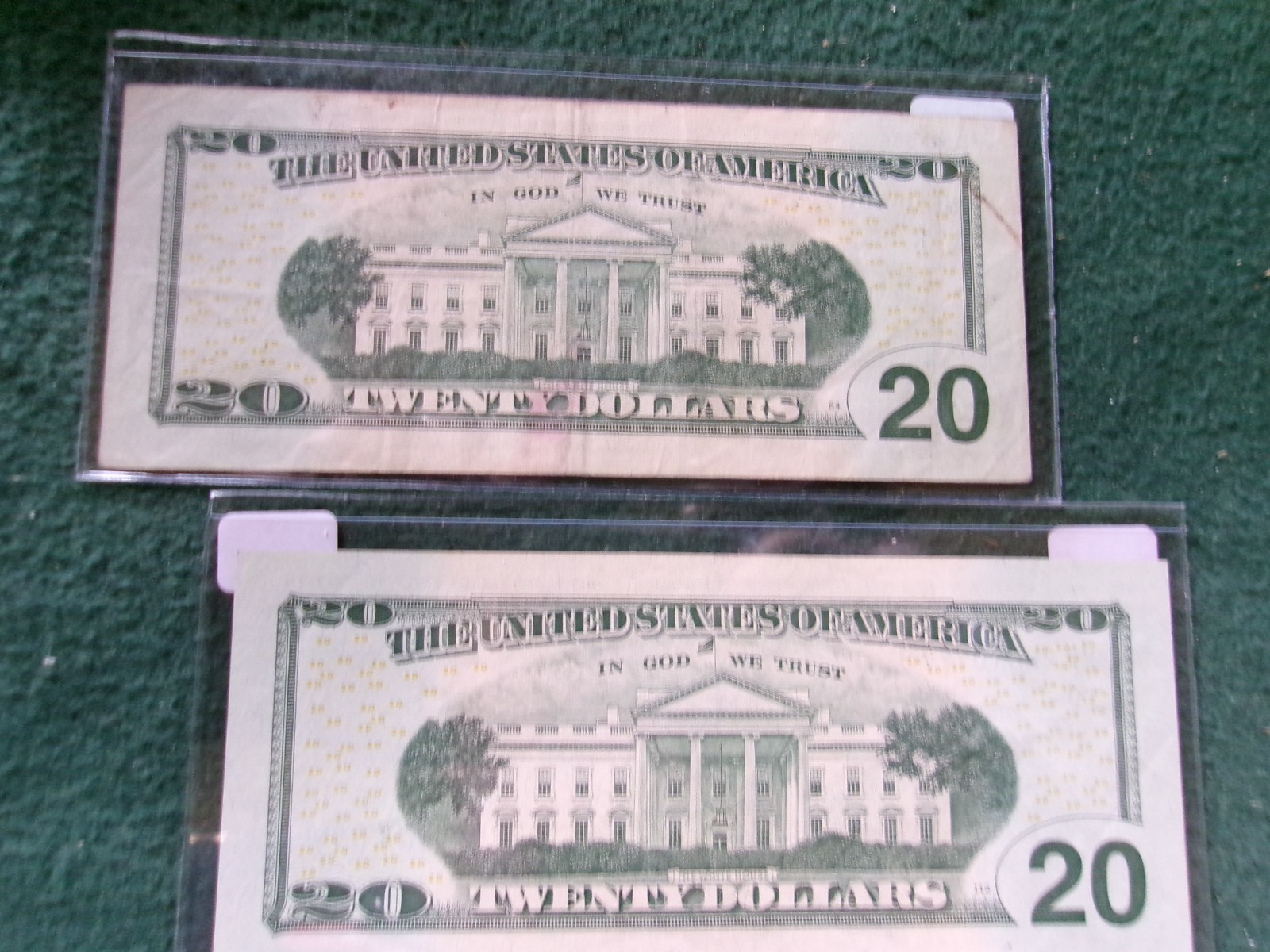 2 - $20 Federal Reserve Notes, 1 Trinary and 1 Star Note | eBay