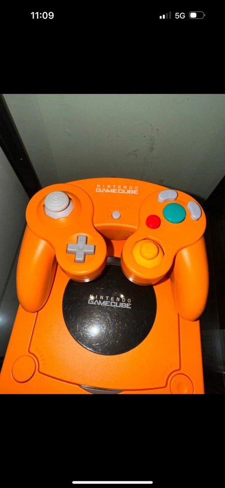 Nintendo GameCube Console With Gameboy Player - Spice Orange - NTSC J ...