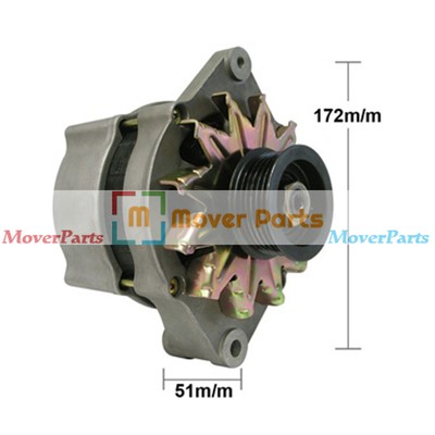 12V Alternator for John Deere RE509106 RE533516 SE501387 AT173624 ...