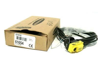 NEW BANNER ENGINEERING QS18VP6D PHOTOELECTRIC SENSOR 61654 | eBay