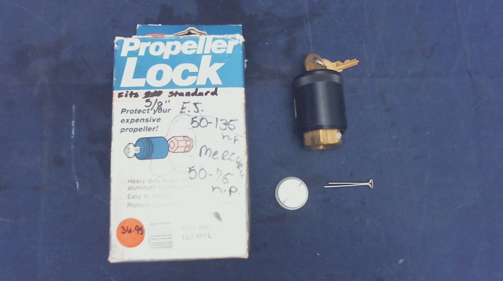 Tempo Marine 102 MPL Propeller Lock - Fits 5/8" Std Thread Shafts – NOS ...