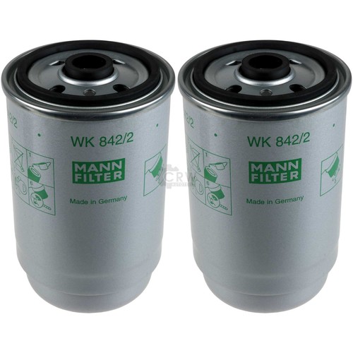 2X Original MANN-FILTER Filtre À Carburant WK 842/2 | eBay