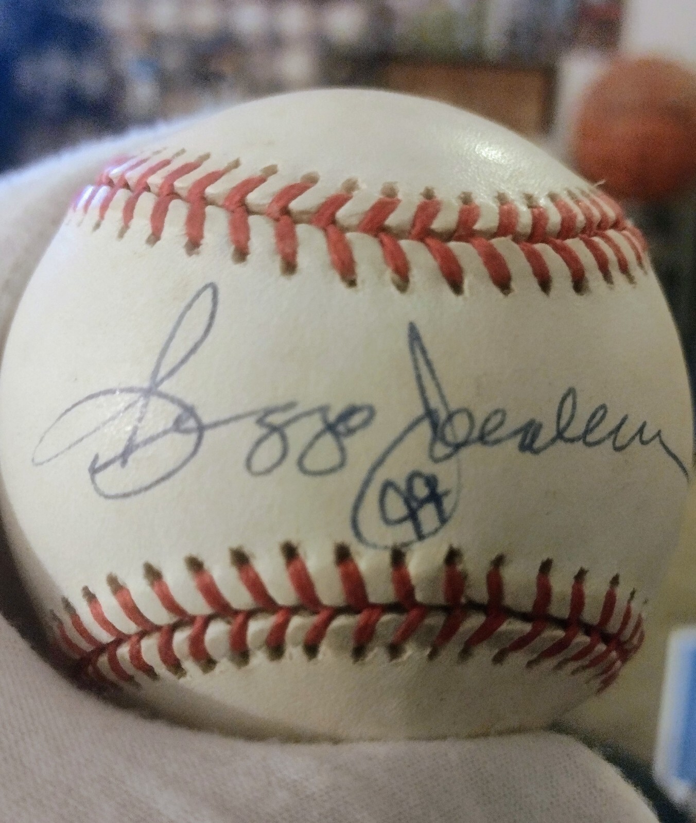 Reggie Jackson Autographed Baseball