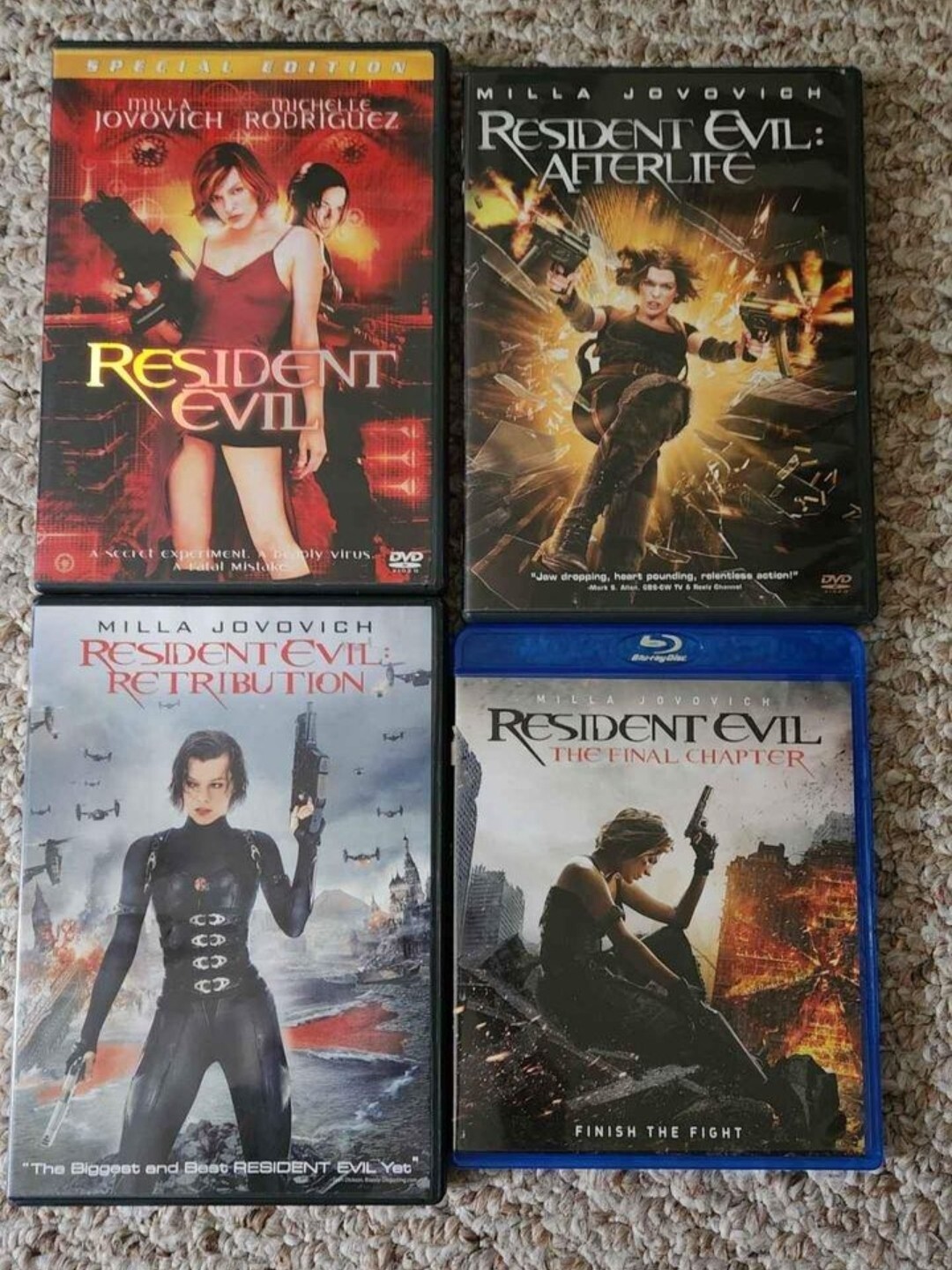Resident Evil 4 Movie Lot 43396082915 | eBay