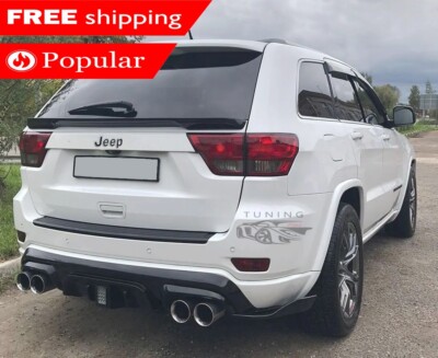 2012-2020 Jeep Grand Cherokee WK2 Rear Bumper diffuser spoiler Quad ...
