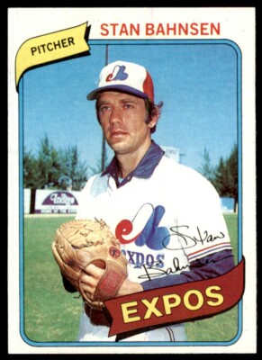 1980 TOPPS STAN BAHNSEN MONTREAL EXPOS #653 | eBay
