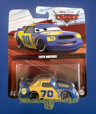 DISNEY PIXAR CARS 2024 - FLOYD MULVIHILL YELLOW AND BLUE # 70 | eBay