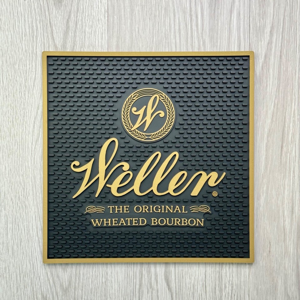 WELLER wheated buffalo trace BAR MAT whiskey bourbon kentucky service ...