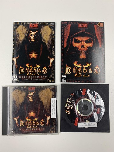 Diablo 2 Cinematics and Expansion Discs Lord of Destruction - PC CD-Rom ...