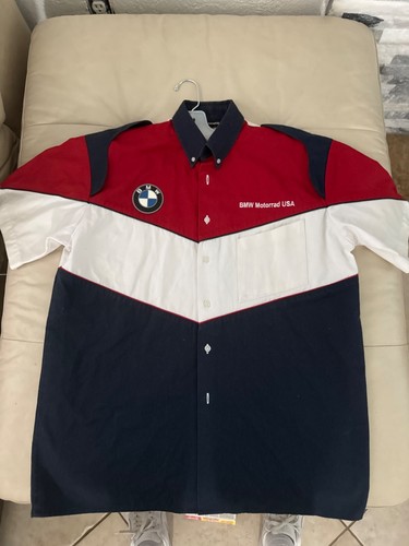 6823 BMW Motorrad USA Biker Work Shirt M BMW Motorrad | eBay