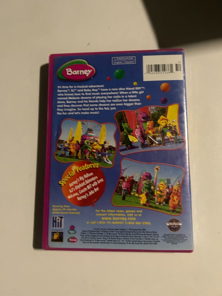 Barney - Lets Make Music (DVD, 2006) 45986310361| eBay