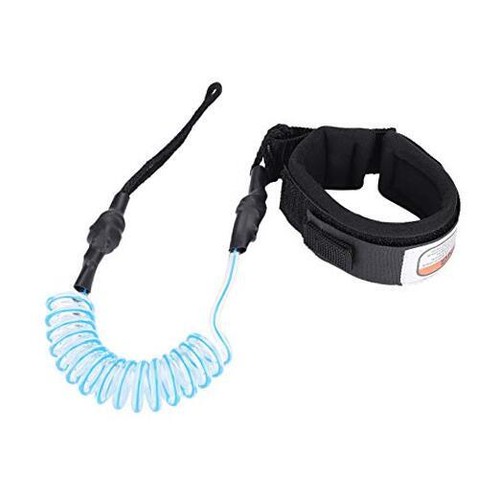 Coiled Sup Leash Leg Rope, Stand Up Paddle Board 5mm Coiled Spring Leg ...