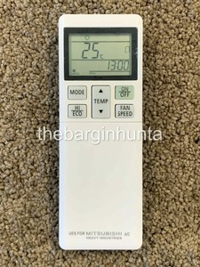 Mitsubishi Heavy Indust Air Conditioner Replacement Remote Control ...