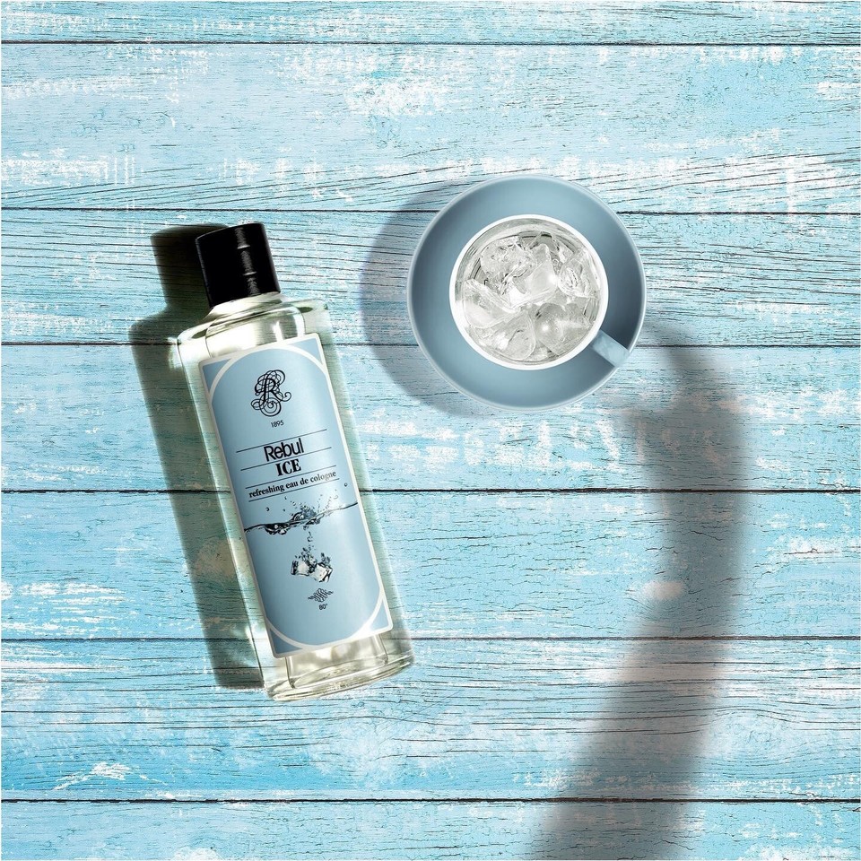Rebul Ice Eau de Cologne 250ml – Refreshing Citrus & Aquatic Scent ...