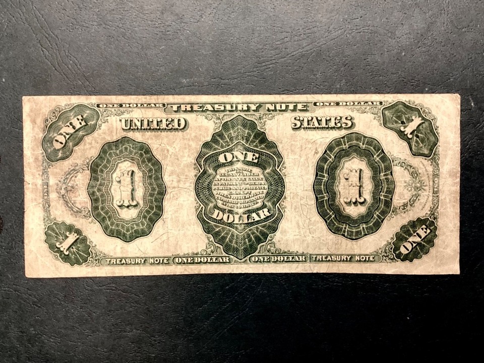 1891 $1 Treasury Note Stanton - FR 351 Tillman/Morgan | eBay
