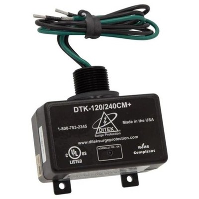 Ditek - DTK-120/240CM+ - DITEK DTK-120/240CM+ Surge Suppressor - 120 V ...