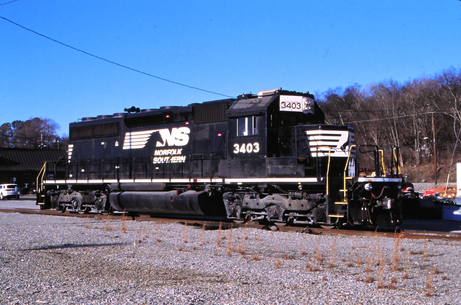 NORFOLK SOUTHERN (NS) SD40-2 3403 Original slide--Ex. Conrail (CR) | eBay