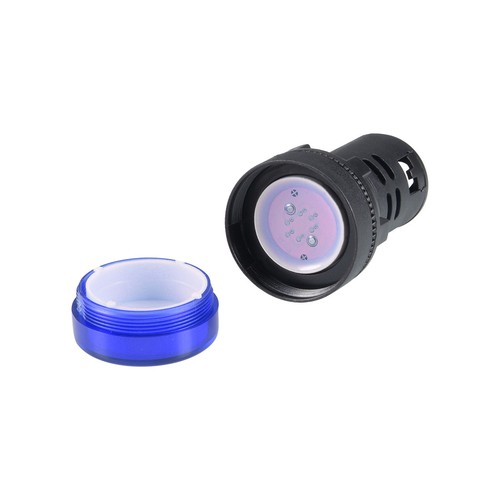 5pcs Indicator Lights AC/DC 24V Blue LED Flush Panel Mount 7/8" 22mm | eBay