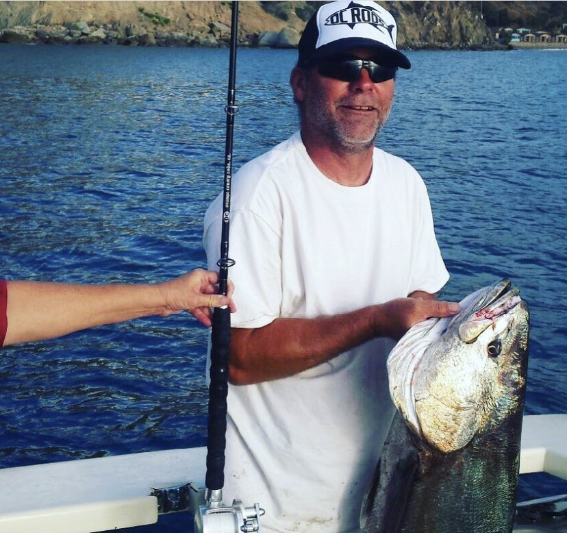 🔥 Custom Creation 7’6” Big Fish Rod. 250-500+ gr. Jigs. 40lb. to ...