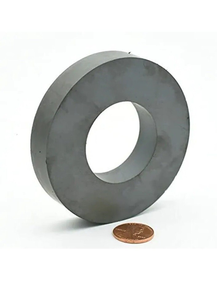 Round Craft Super Big Magnets OD 90mm x ID 36x15mm Thick (Pack of 2) | eBay