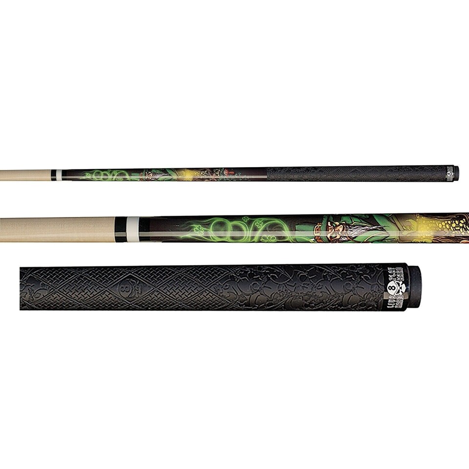 Players Artistic Graphics Pool Cue Stick - 58" Pro Taper, 2-Piece, Le ...