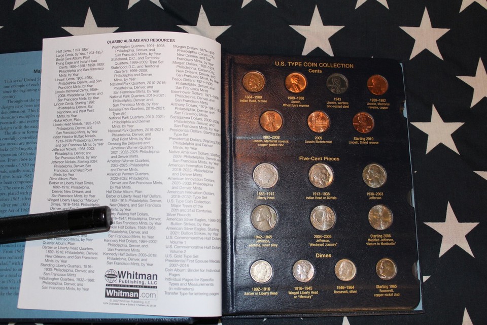 U.S. 20th and 21st Century Type Set 41 Coins Nice Circulated W/ Some ...