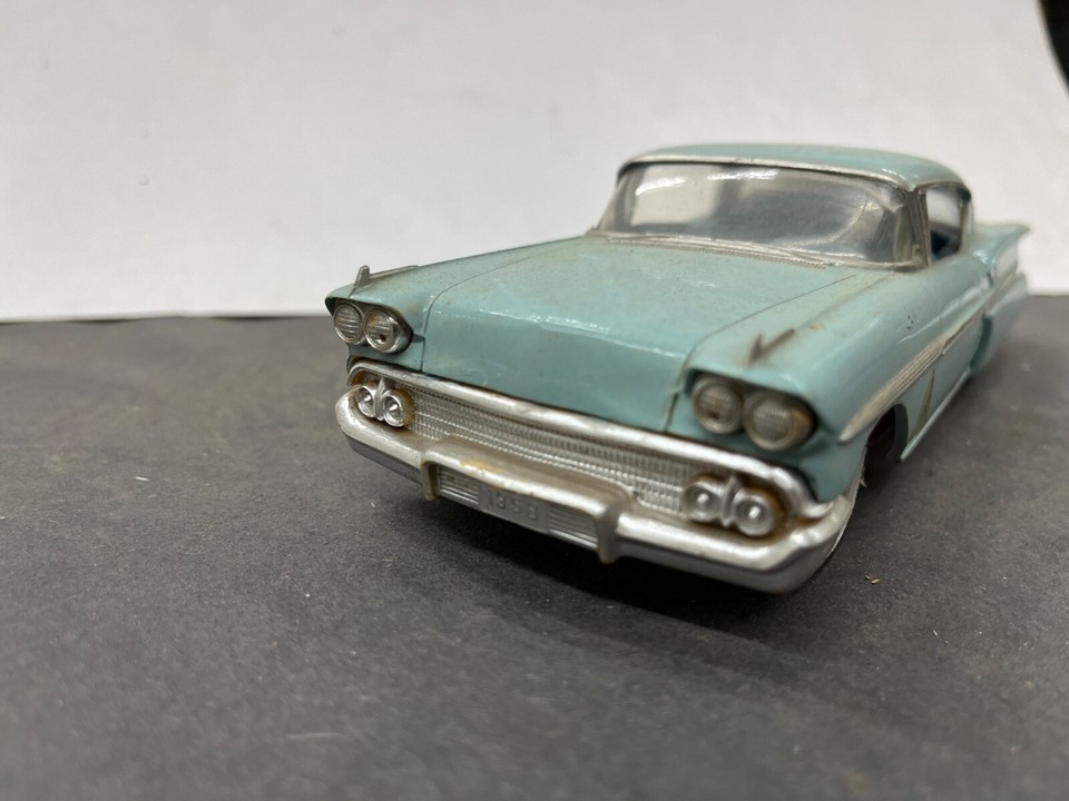 C1 smp amt 1958 Chevy Impala hardtop built model Car Vintage 1/25 McM ...
