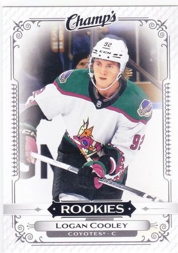 2023/24 UD EXTENDED...LOGAN COOLEY..CHAMPS..ROOKIES..CARD # C-8 ...