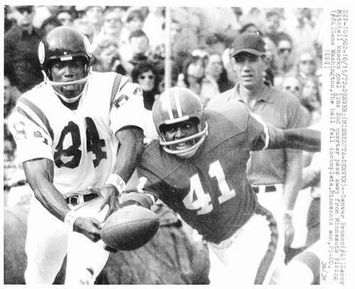 1972 Vintage Press photograph NFL FOOTBALL - BRONCO VS VIKINGS | eBay