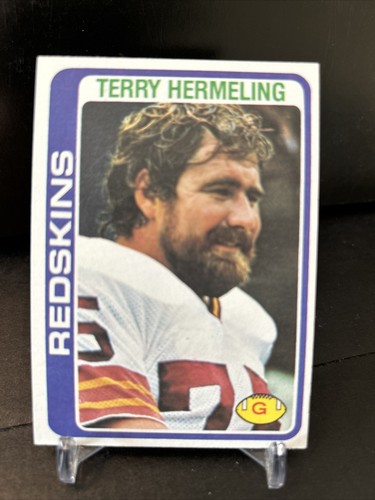 1978 Topps Football Terry Hermeling Washington Redskins #236 | eBay