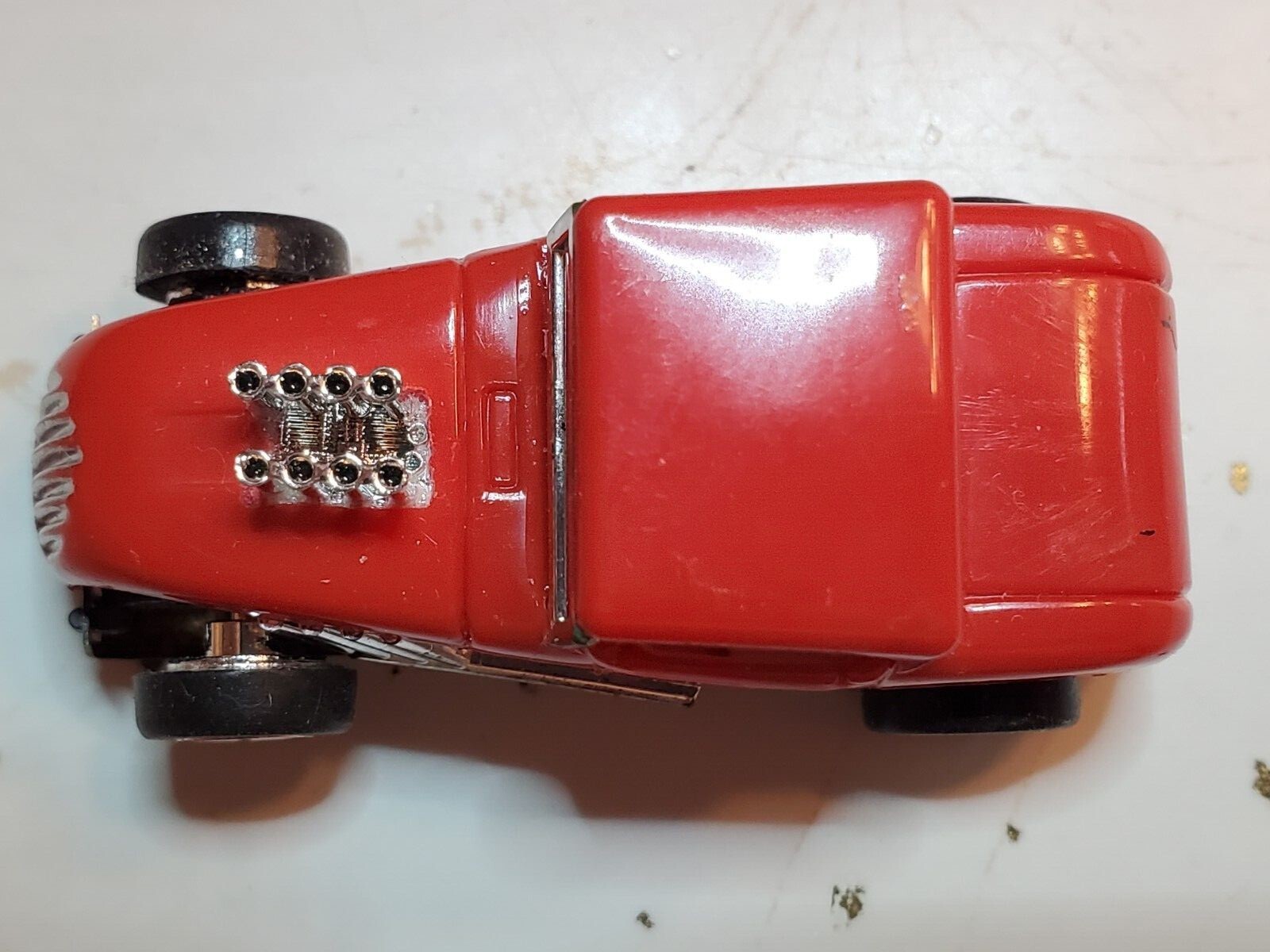 HOT ROD CUSTOM VINTAGE AURORA TJET HO SLOT CAR SLIM LINE CHASSIS. SUPER ...