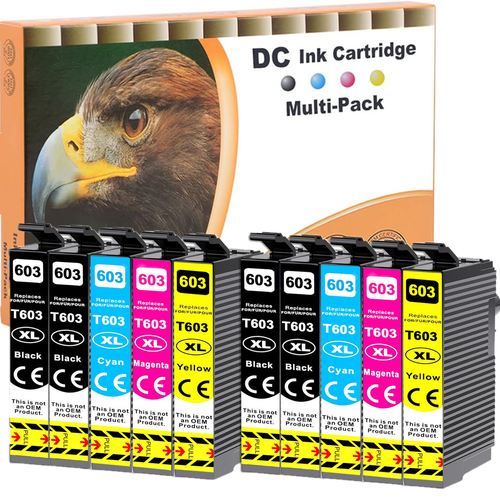 10x For Epson 603XL Ink Cartridges XP-3100 XP-2100 XP-4100 XP2105 ...