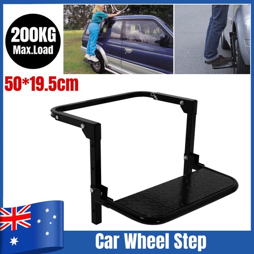 Foldable Wheel Step Lift Stair Truck Car Drive Tyre Ladder 4WD 4X4 ...