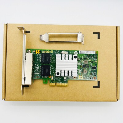 IBM 49Y4240 Intel I340-T4 QUAD PORT SERVER ADAPTER E1G44HT-IBM 49Y4241 ...