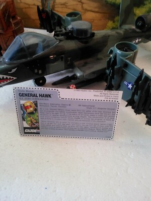 Mail Away Exclusive: 1993 GI Joe Commander: GENERAL HAWK(v3): Redback ...