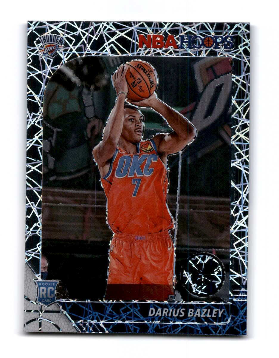2019 Hoops Premium Stock Prizms Silver Laser Darius Bazley 249 | eBay