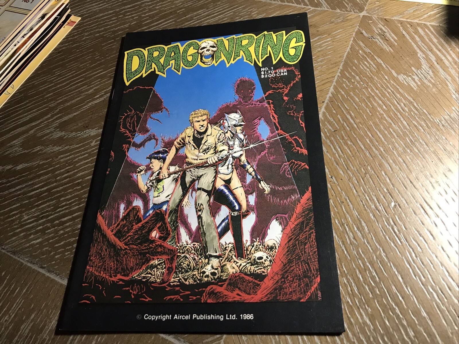 Dragonwing #1 By Aircel Comics 1986 + Bonus Comic | eBay