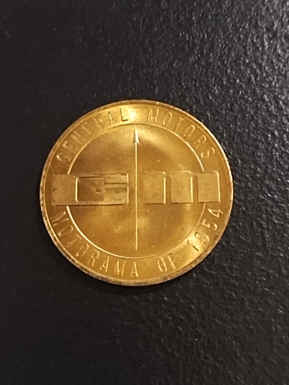 Vintage General Motors GM Motorama of 1954 Spinner Token | eBay