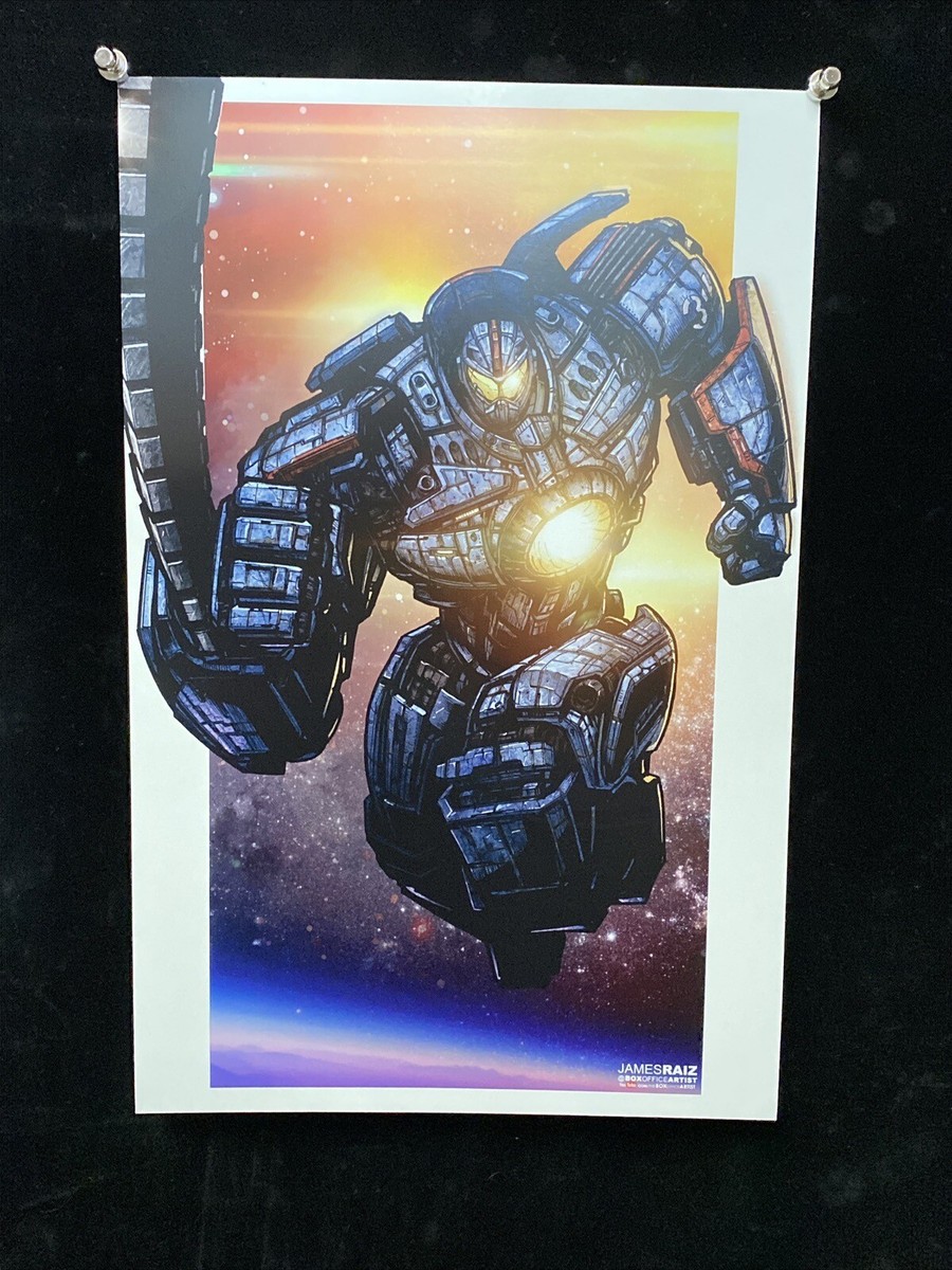 Gypsy Danger Drawing Pacific Rim 2 Poster Reveals New Jaeger Robots