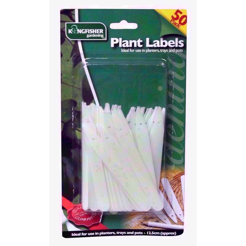 50 x PLANT SEED LABELS PLASTIC STICKS SPRING GARDEN BULBS PLANTER TRAY ...