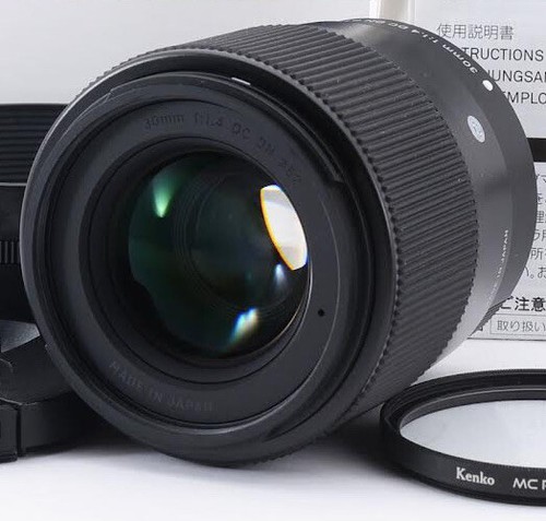 Sigma 30mm f/1.4 DC DN Contemporary Aspherical Lens for Canon EF-M made ...